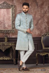 Designer Groom Sherwani Latest Collection - DN-1635